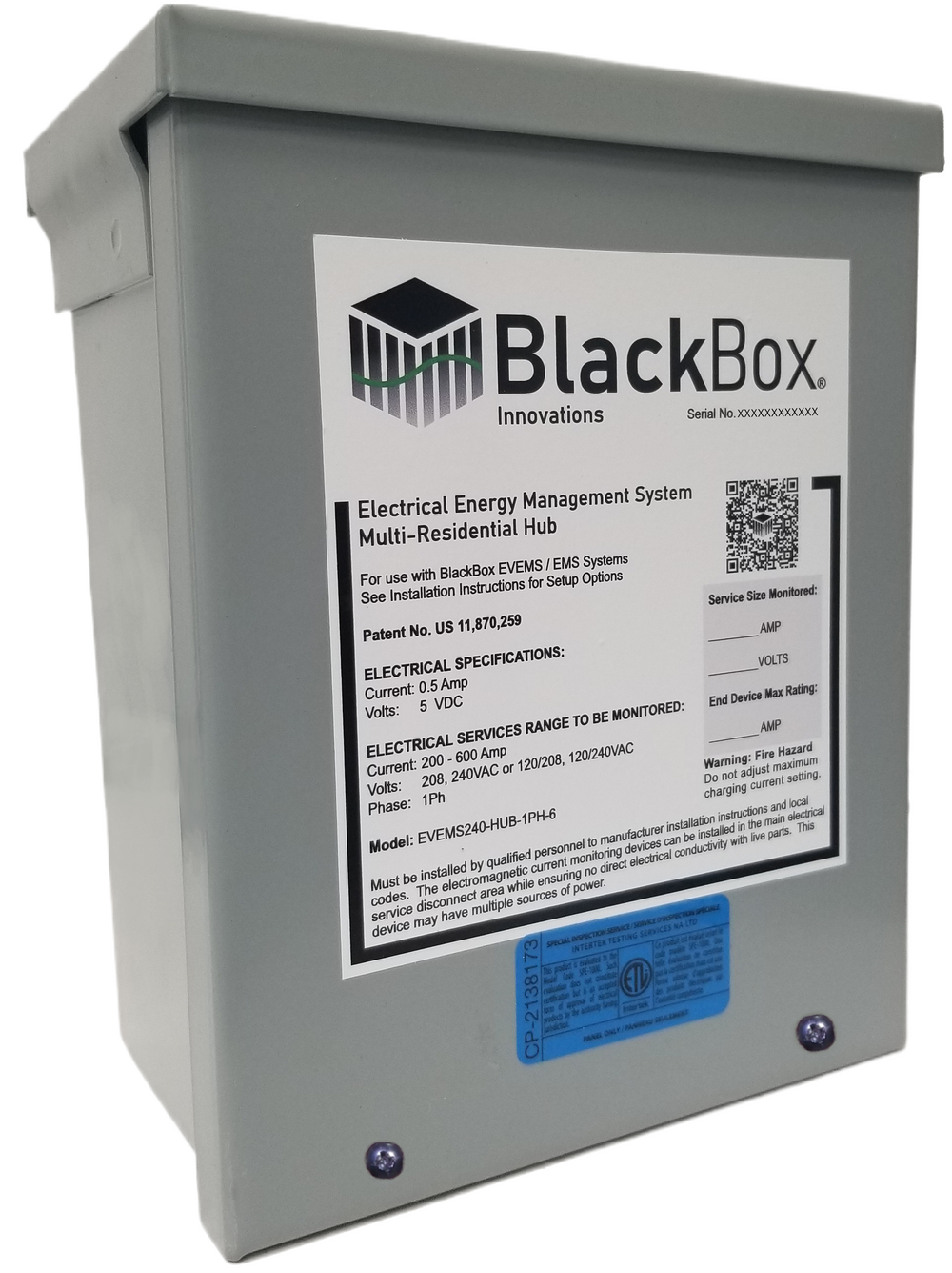 Multi-Residential Hub Energy Management System – Black Box Innovations