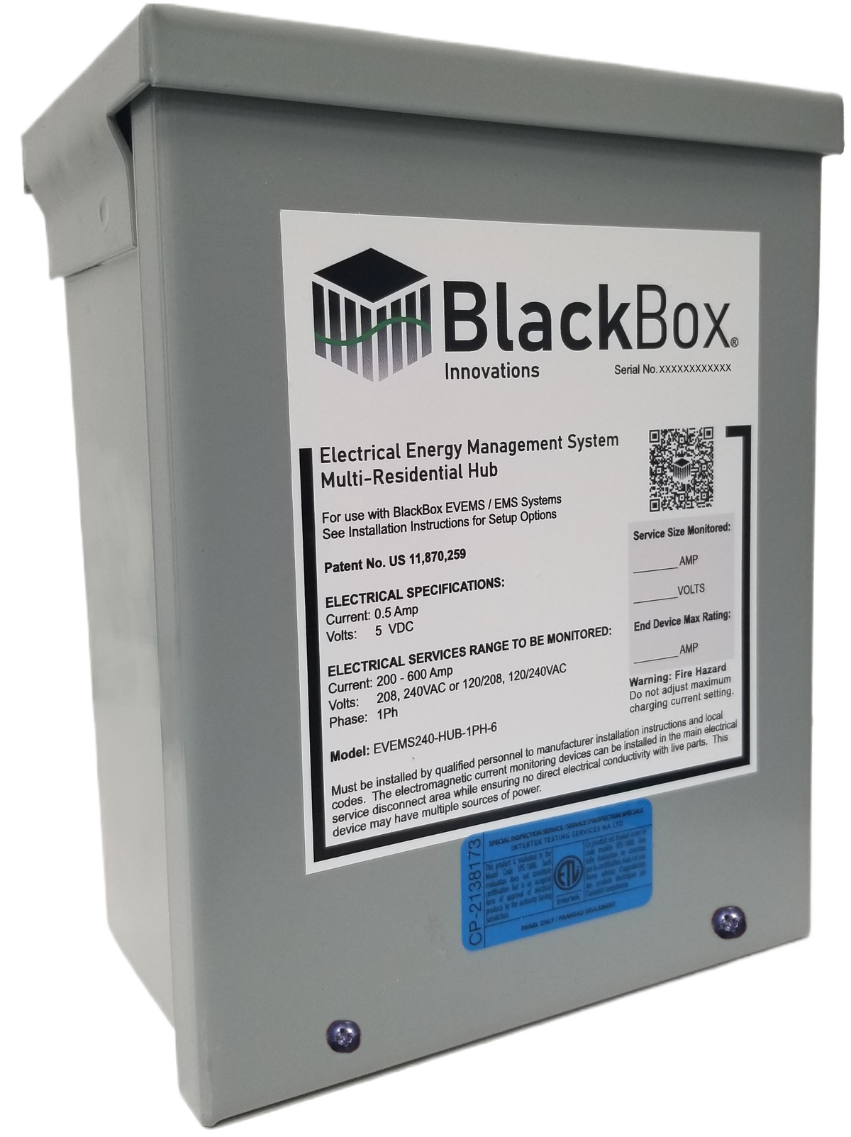 Multi-Residential Hub Energy Management System – Black Box Innovations